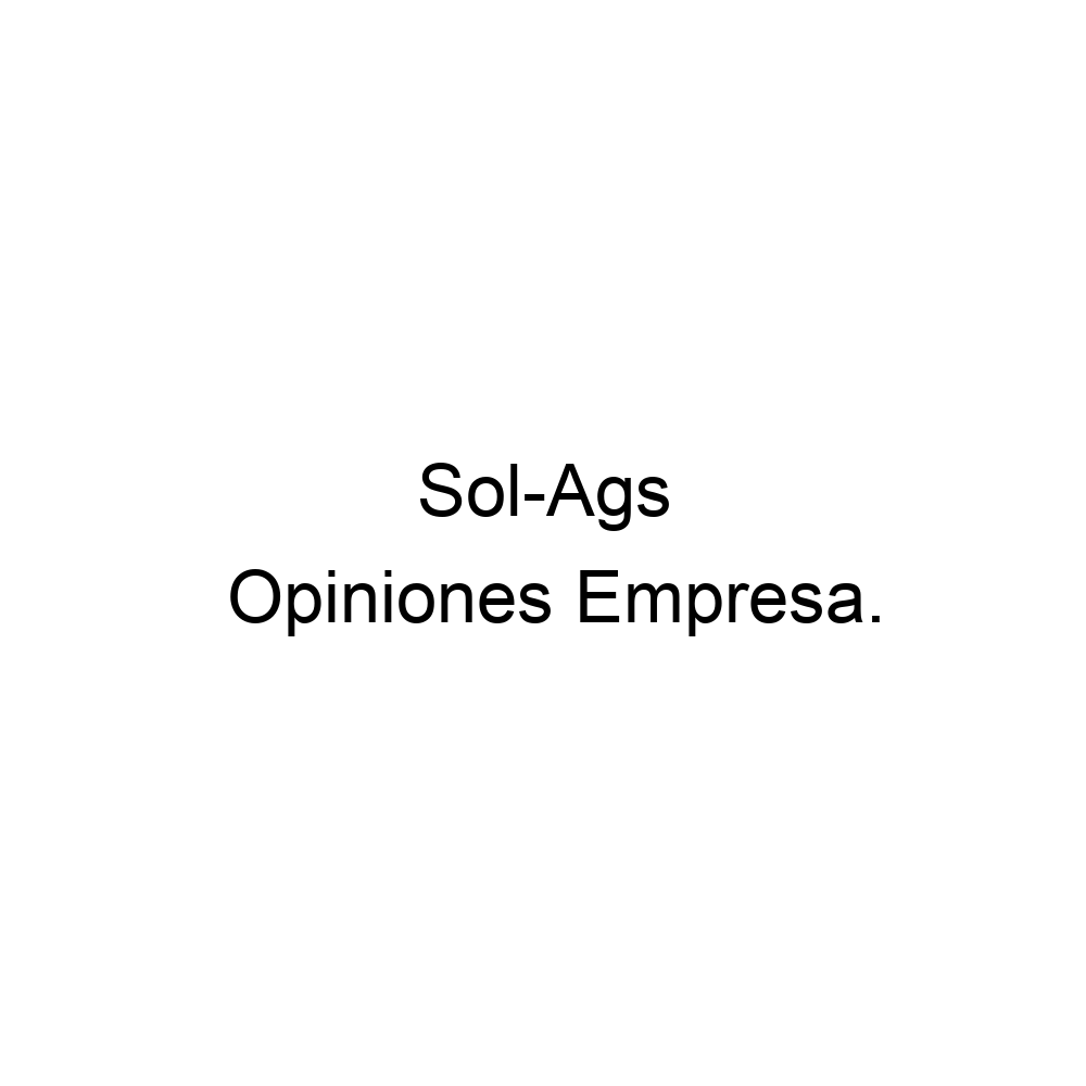 Opiniones Sol Ags 4492339033 Opiniones Sol Ags 4492339033